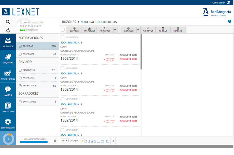Aplicacin Lexnet De Escritorio Epilogo